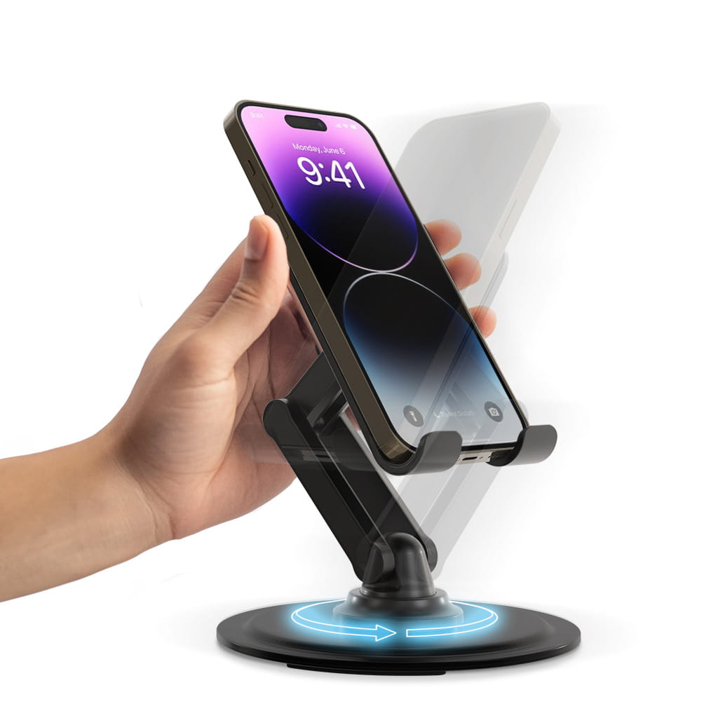 Cooper 360° Stand - Rotating & Adjustable Cell Phone Stand for Desk ...